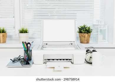 Printer Office Interior Stock Photo 298758914 | Shutterstock