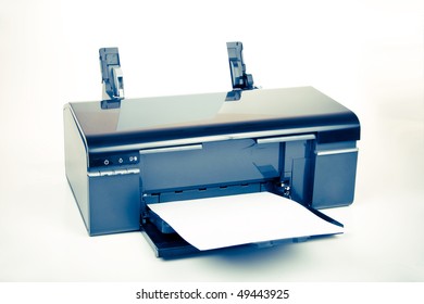 Printer White Papers Stock Photo 49443925 | Shutterstock