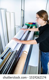 Printing House Service Printing Process Printing Stock Photo 1519262174 ...