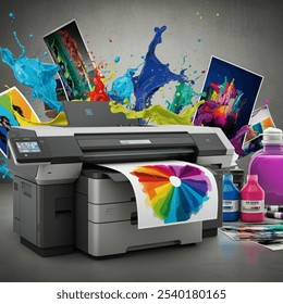 Modern Print Shop Canon Wide Format AI-generated image 2502460543 ...
