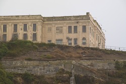 Inside of alcatraz penitentiary featuring alcatraz, prison, and jail ...