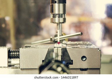 Probe Reference Coordinate System On Workpiece Stock Photo 1446311897 ...