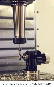 Probe Reference Coordinate System On Workpiece Stock Photo 1446803240 ...