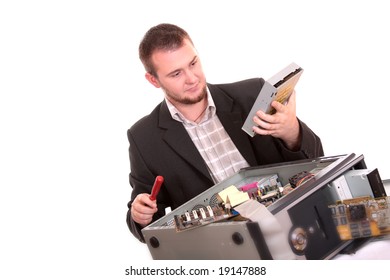 1,656 Computer repair guy Images, Stock Photos & Vectors | Shutterstock