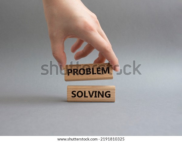 Problem Solving Symbol Concept Word Problem Stock Photo 2191810325 ...