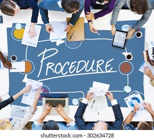 Procedure Method Strategy Process Step Concept Stock Photo 302634728 ...