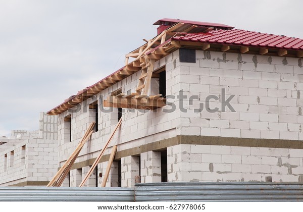 Process Building Brick House Stock Photo (Edit Now) 627978065