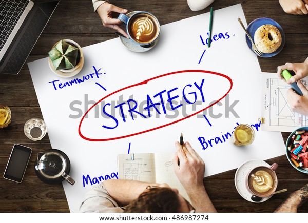 Process Business Strategy Management Solution Teamwork Stock Photo ...