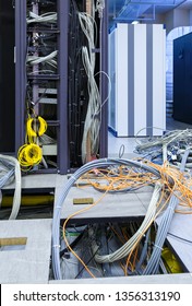 Process Installation Cabling Modern Data Center Stock Photo 1356313190 ...