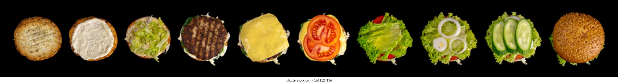 2,082 Hamburger Parts Images, Stock Photos & Vectors | Shutterstock