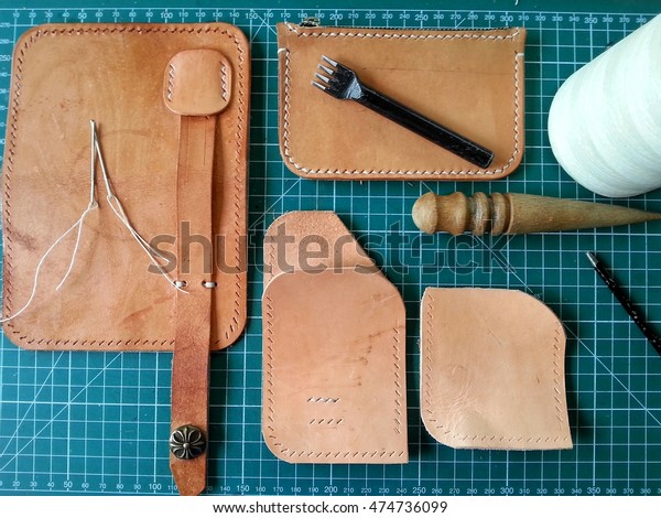 Process Making Leather Bags Stock Photo 474736099 | Shutterstock