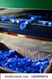 Production Process Caps Plastic Bottles Stock Photo 1684898656 ...