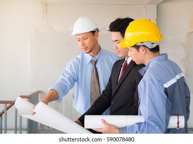 Professional Engineer Planning Construction Stock Photo 590078480 ...