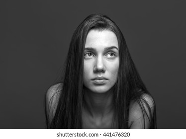 Professional Model Posing Showing Different Poses Foto de stock ...