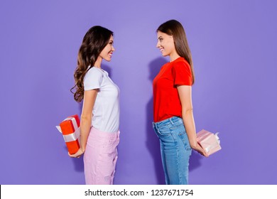 Profile Side View Portrait Two Nice Stock Photo (Edit Now) 1237671754