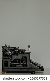 Profile Views Old Typewriter Stock Photo 1663297531 | Shutterstock