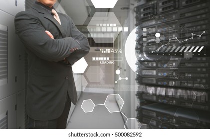 Programmer Data Center Room Stock Photo 500082592 | Shutterstock