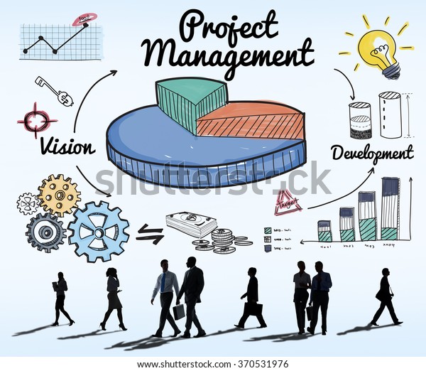 Project Management Ideas Development Graph Concept Stock Photo ...