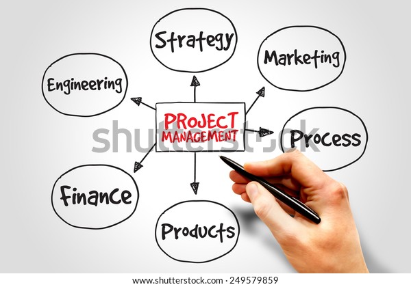 Project Management Process Mind Map Business Foto stock 249579859 ...