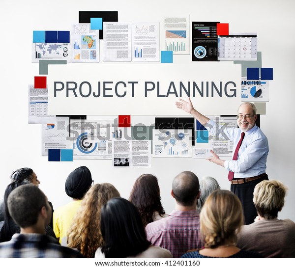 Project Planning Information Explaining Ideas Concept Stock Photo ...
