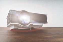 Video projector, business conference, a Technology Photo by vmargineanu