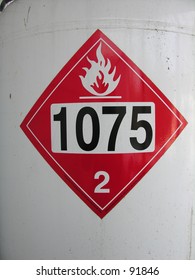 Propane Gas Danger Placard 스톡 사진 950983 | Shutterstock