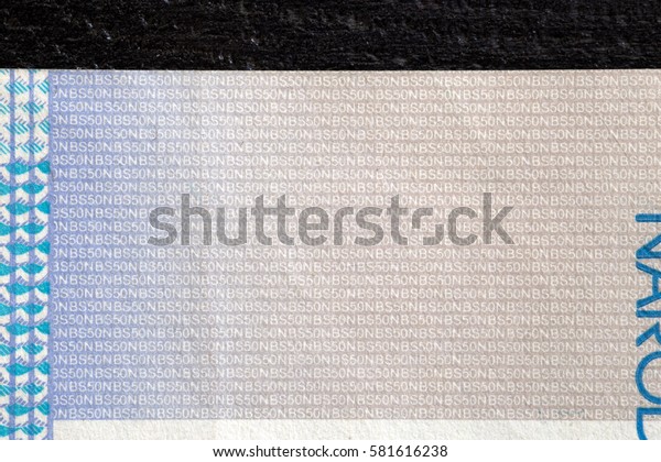 Protective Micro Text Banknote Stock Photo 581616238 | Shutterstock