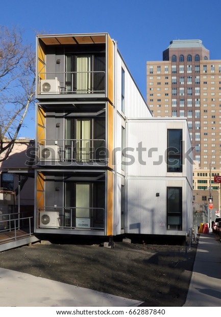 Prototype Post Natural Disaster Modular Temporary Stock Photo 662887840 ...