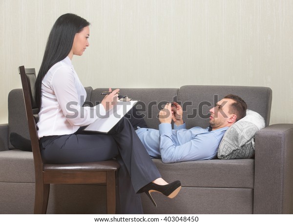 Psychotherapy Session Stock Photo 403048450 | Shutterstock