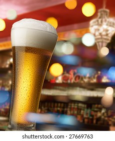 Pub Interior View Through Window Reflection Stock Photo 27669763 ...