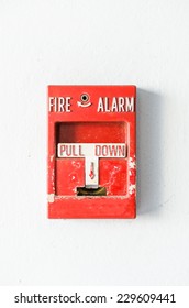 Pull Down Fire Alarm Foto de stock 229609441 | Shutterstock