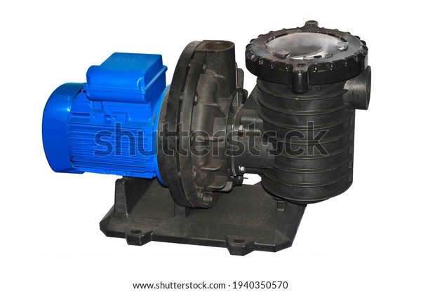 Pump Prefilter Water Circulation Small Mediumsized Stock Photo ...