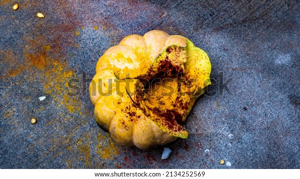 Pumpkin Using Hindu Praying Stock Photo 2134252569 | Shutterstock