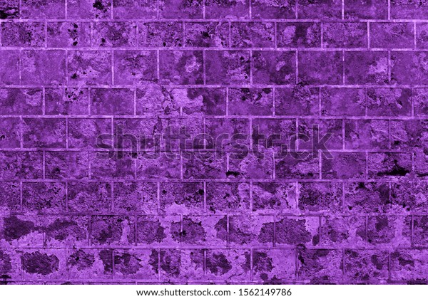 Purple Masonry Wall Background Patterns Modern Stock Photo 1562149786 ...