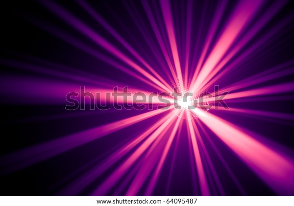 Purple Rays Stock Photo (Edit Now) 64095487