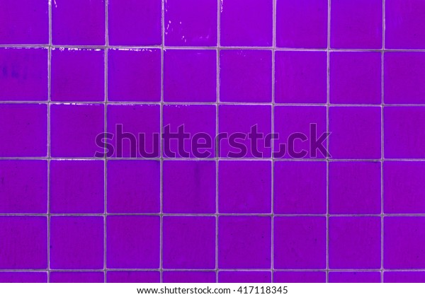 Purple Tile Texture Background Stock Photo (Edit Now) 417118345