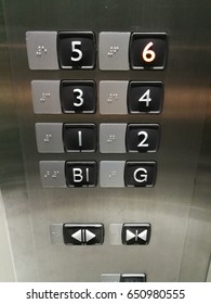 Push Button Selects Lift Elevator Stock Photo 650980555 | Shutterstock