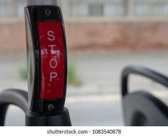 Push Button Stop Bus Stock Photo 1083540878 | Shutterstock
