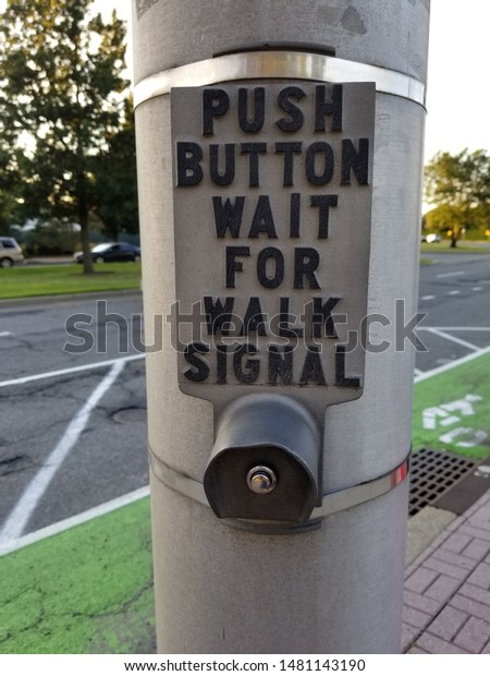 Push Button Traffic Light Stock Photo 1481143190 | Shutterstock