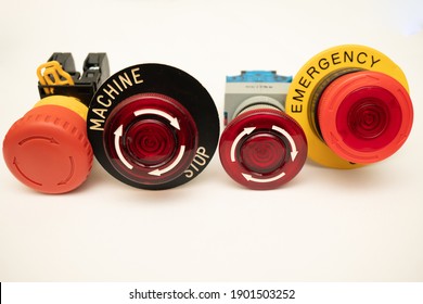 Push Buttons Red Button On White Stock Photo 1901503252 | Shutterstock