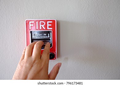Push Pull Down Fire Alarm Manual Stock Photo (Edit Now) 796173481