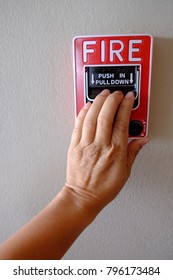 Push Pull Down Fire Alarm Manual Stock Photo (Edit Now) 796173484