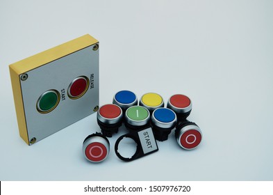 Pushbutton Stop Start Type Electrical Switch Stock Photo 1507976720 ...