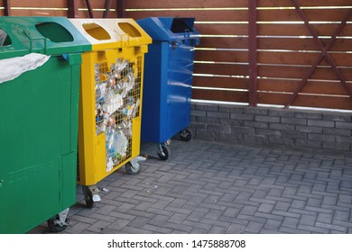 Put Trash Trash By Classification Garbage Stock Photo (Edit Now) 1475888708