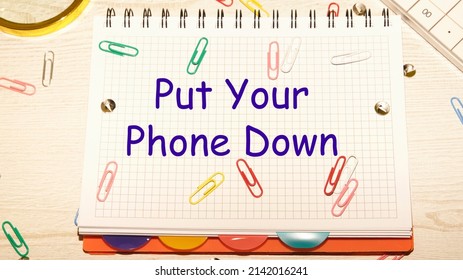840 Put phone down Images, Stock Photos & Vectors | Shutterstock