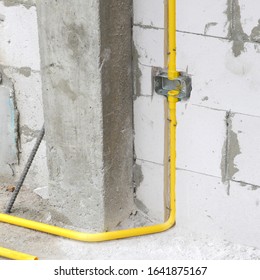 Pvc Pipe Electrical Boxes Wires Buried Stock Photo 1641875167 ...