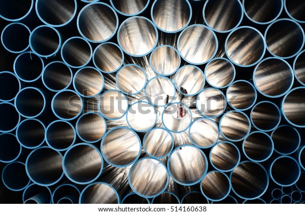 Pvc Pipe Overlapping Layers Stock Photo 514160638 | Shutterstock