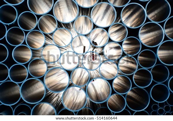 Pvc Pipe Overlapping Layers Stock Photo 514160644 | Shutterstock