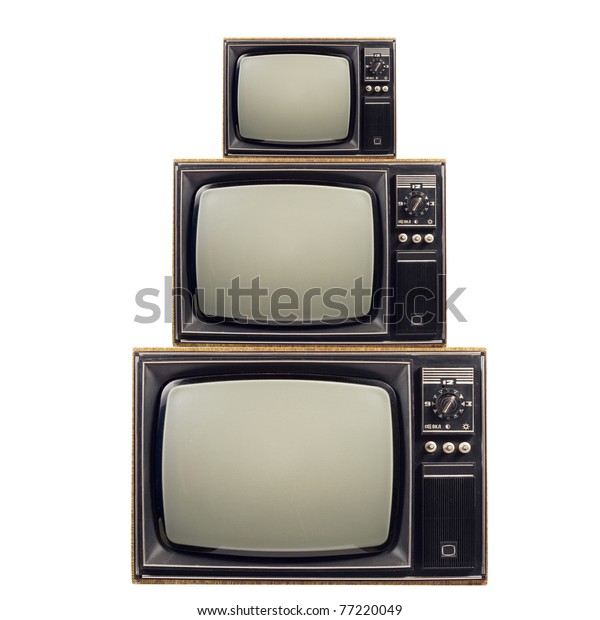 Pyramid Old Tvs Stock Photo 77220049 | Shutterstock