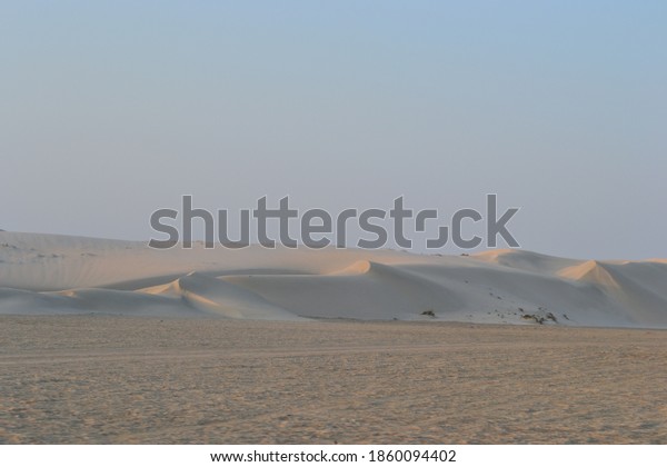 Qatari Desert Texture Stock Photo 1860094402 | Shutterstock